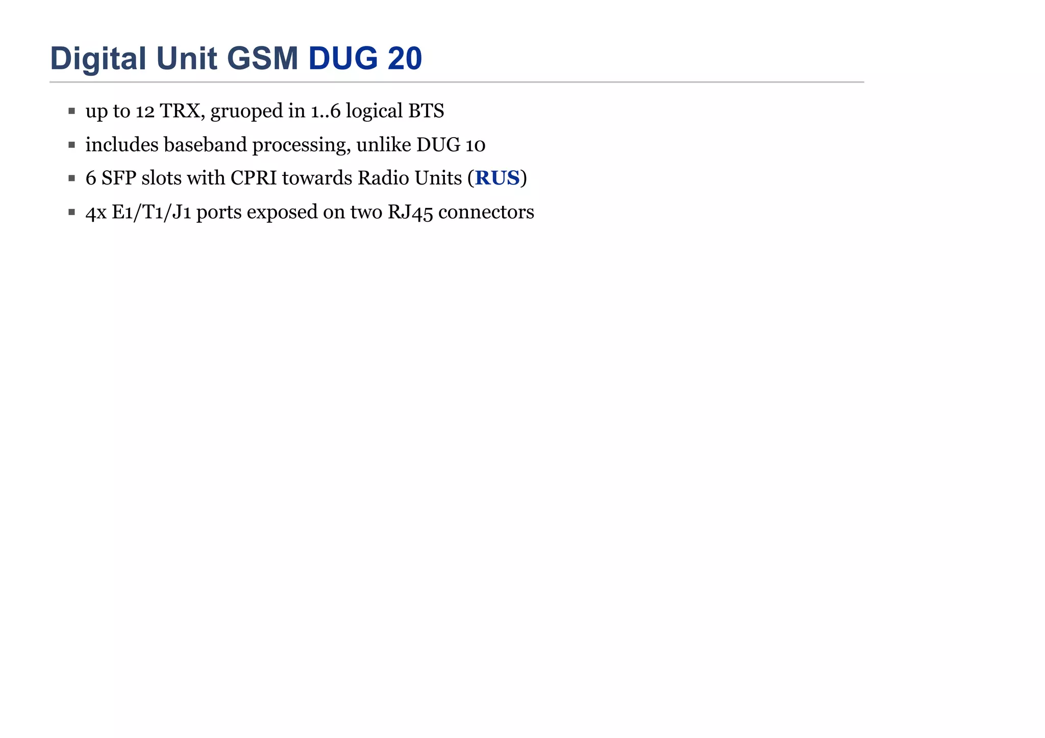 Ericsson RBS 6000 | PDF