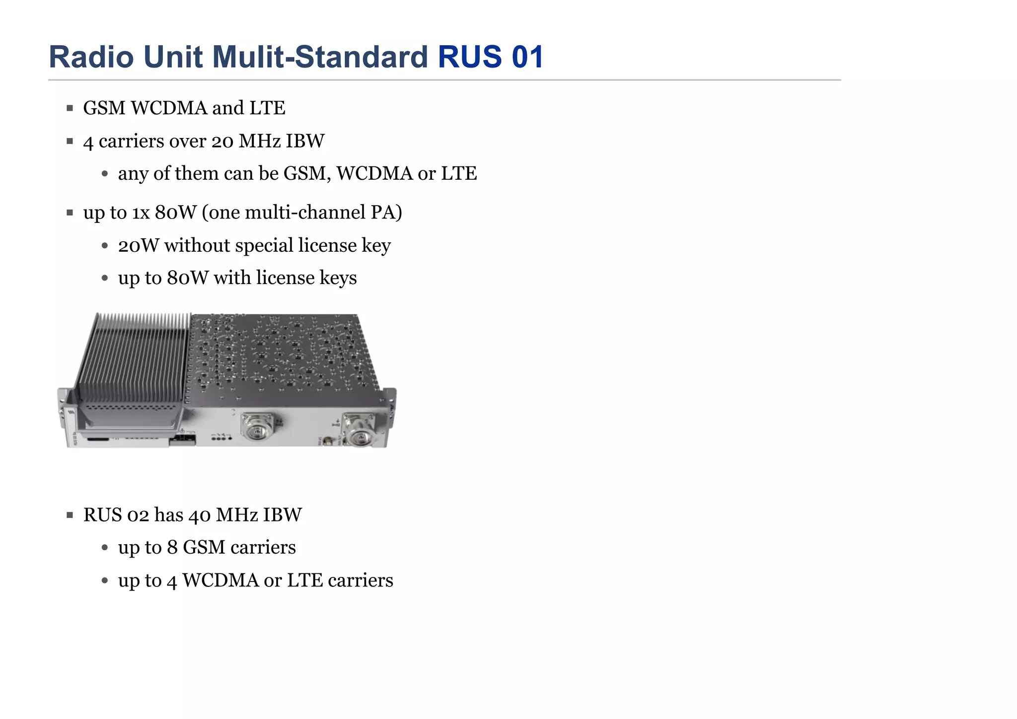 Ericsson RBS 6000 | PDF