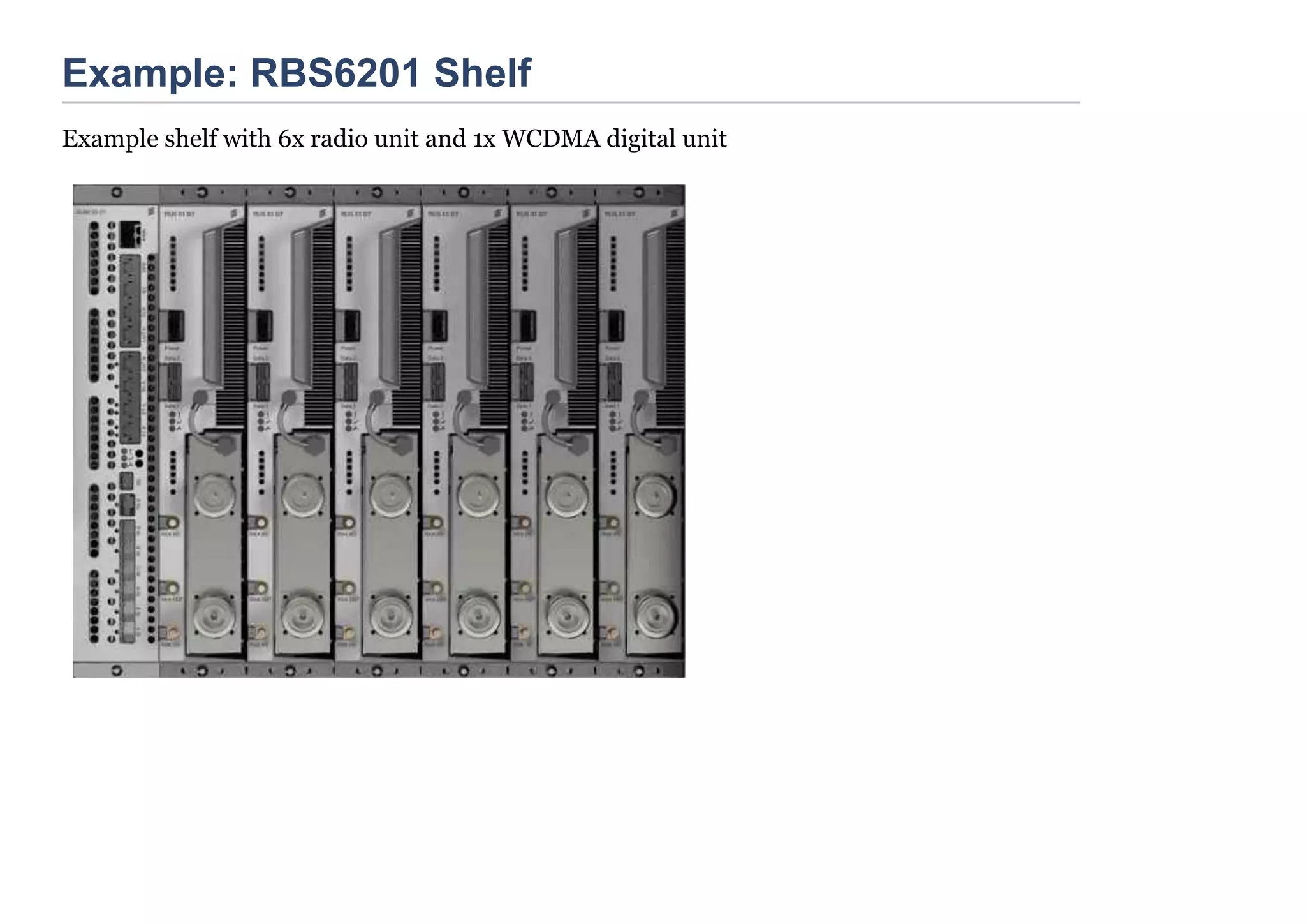 Ericsson RBS 6000 | PDF