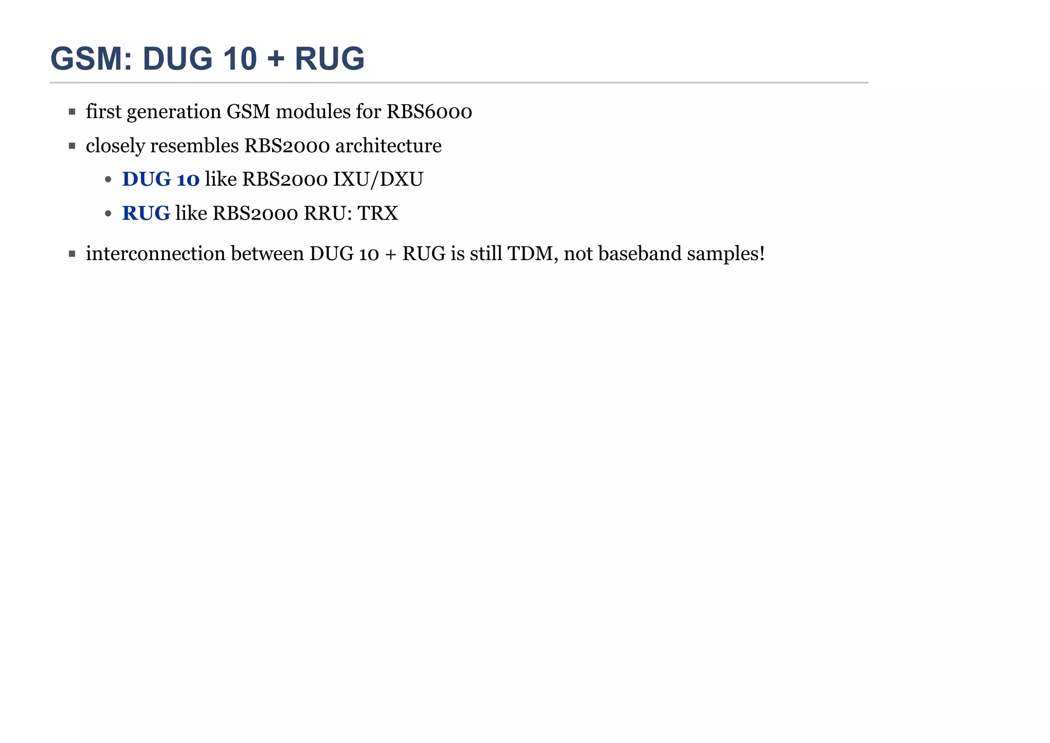 Ericsson RBS 6000 | PDF
