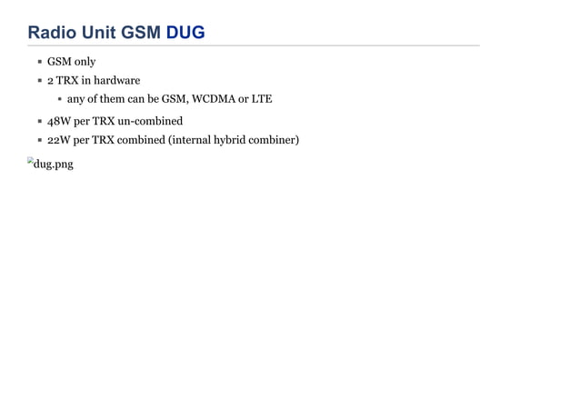 Ericsson RBS 6000 | PDF