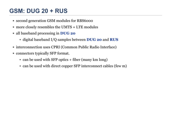 Ericsson RBS 6000 | PDF