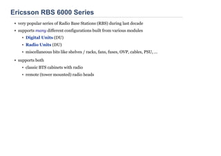 Ericsson RBS 6000 | PDF