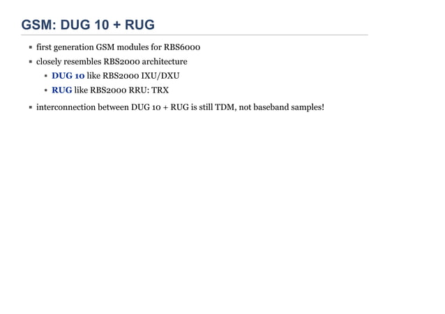 Ericsson RBS 6000 | PDF