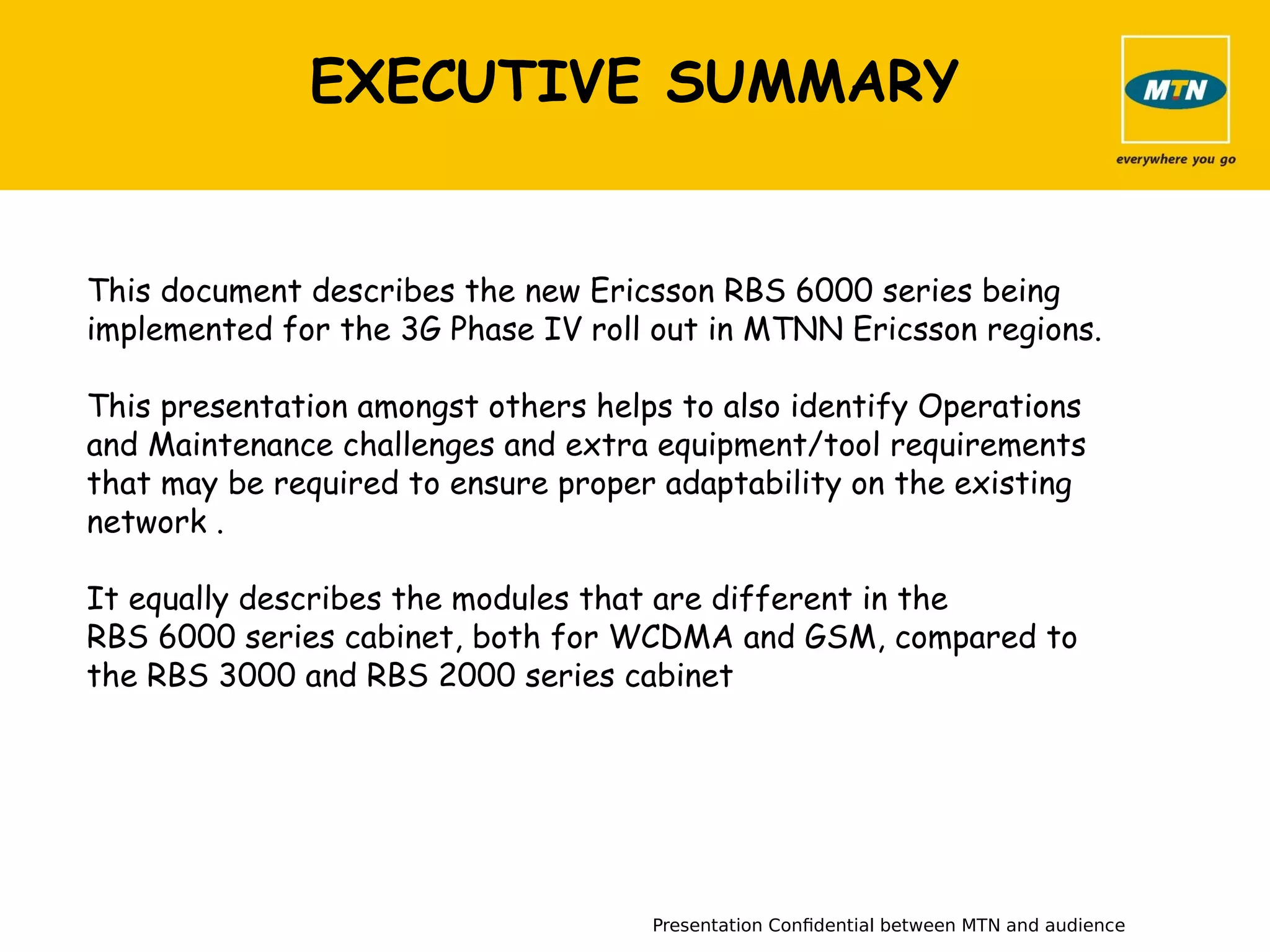 Ericsson RBS 6000 & 3000 & 2000 | PDF