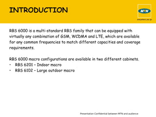 Ericsson RBS 6000 & 3000 & 2000 | PDF