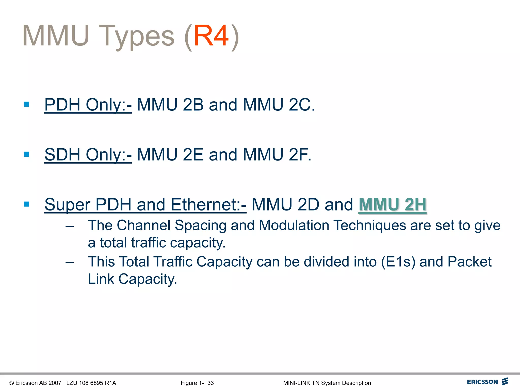 Ericsson TN Cards in Details | PPTX