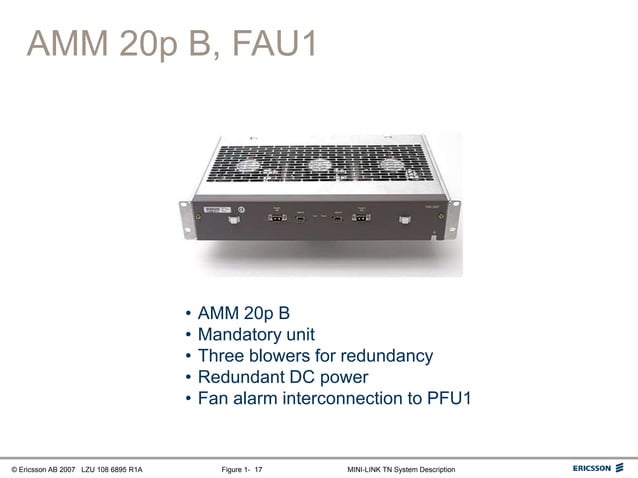 Ericsson TN Cards in Details | PPTX