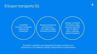 Ericsson transports 5G | PDF