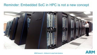 Balance, Flexibility, and Partnership: An ARM Approach to Future HPC ...