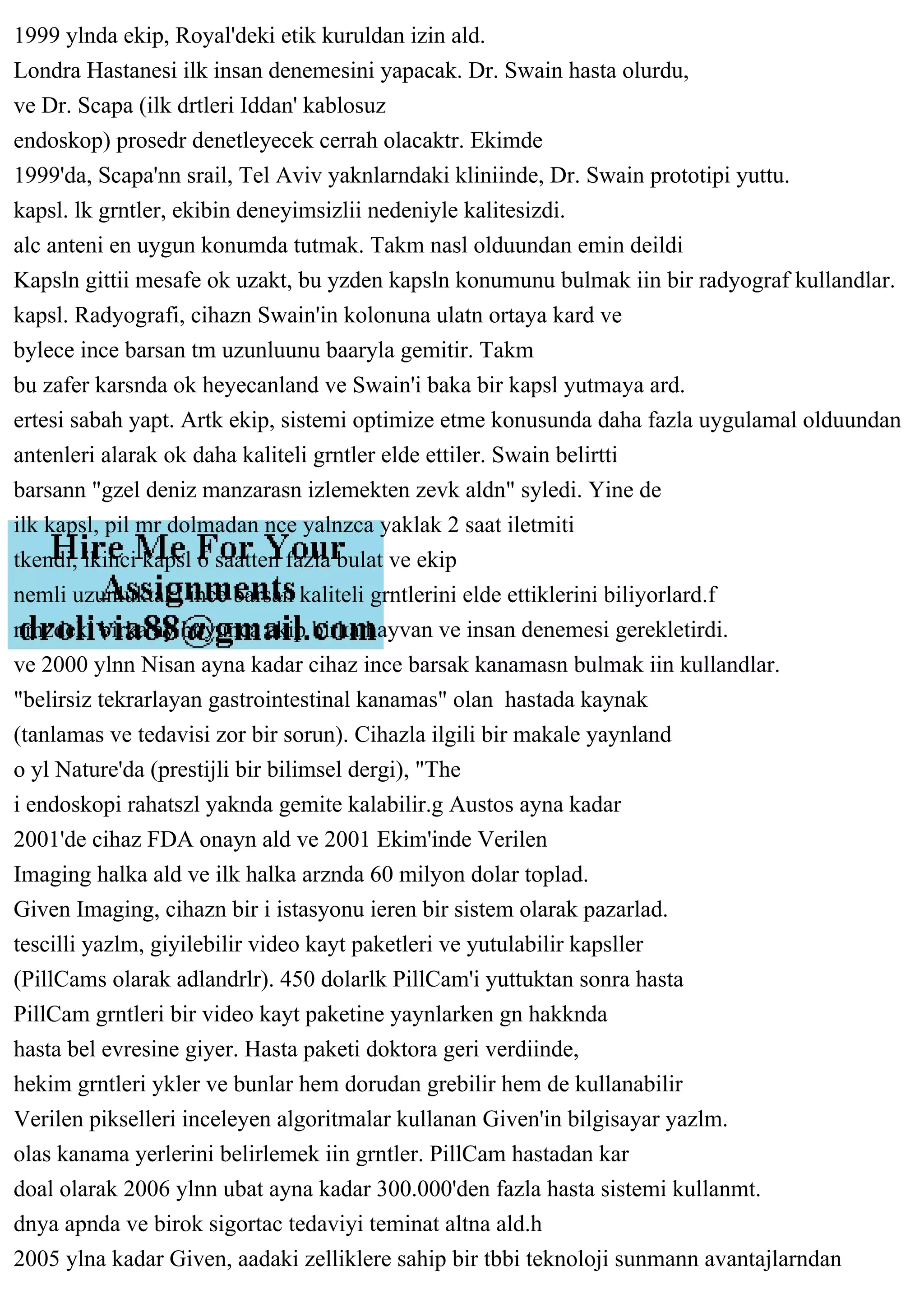 eriden Bir Bak G r nt lemenin Kamera Hap Verilen Gavriel Iddan, .pdf