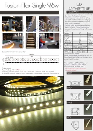 Edward Ray International Fusion Flex Range | PDF