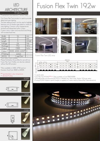 Edward Ray International Fusion Flex Range | PDF
