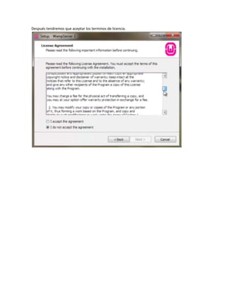 MANUAL DE INSTALACON DE WAMPSERVER | DOCX