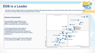 Transform your DBMS to drive engagement innovation with Big Data | PPT