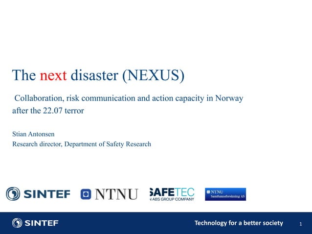 Erik albrechtsen. nexus | PPTX