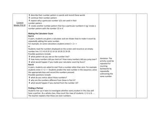 Erika Rimes Stage 1 Math Program | PDF | Educational Assessment | Education