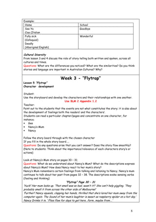 Erika Rimes Stage 3 English Unit | PDF