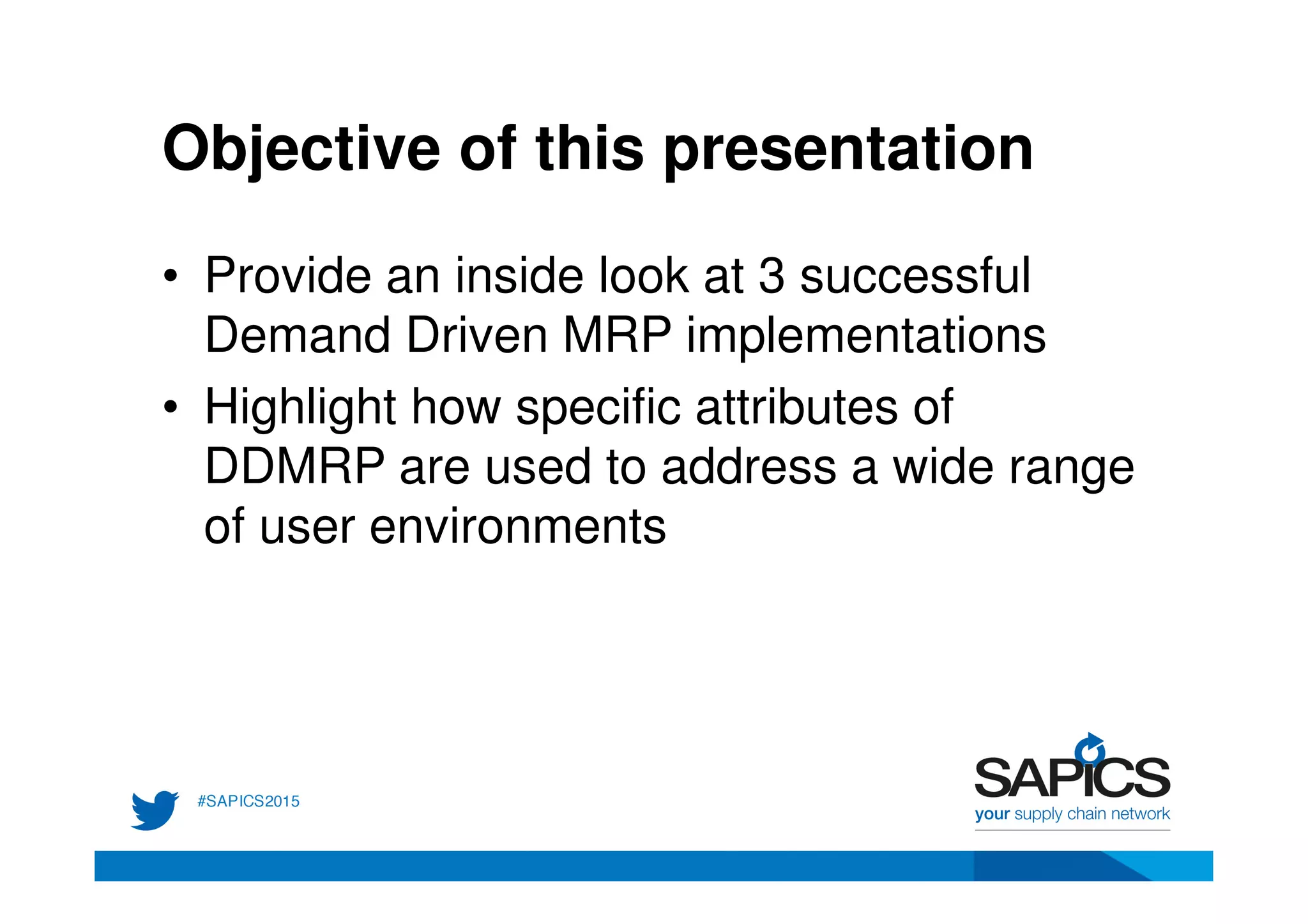 Demand Driven MRP | PDF