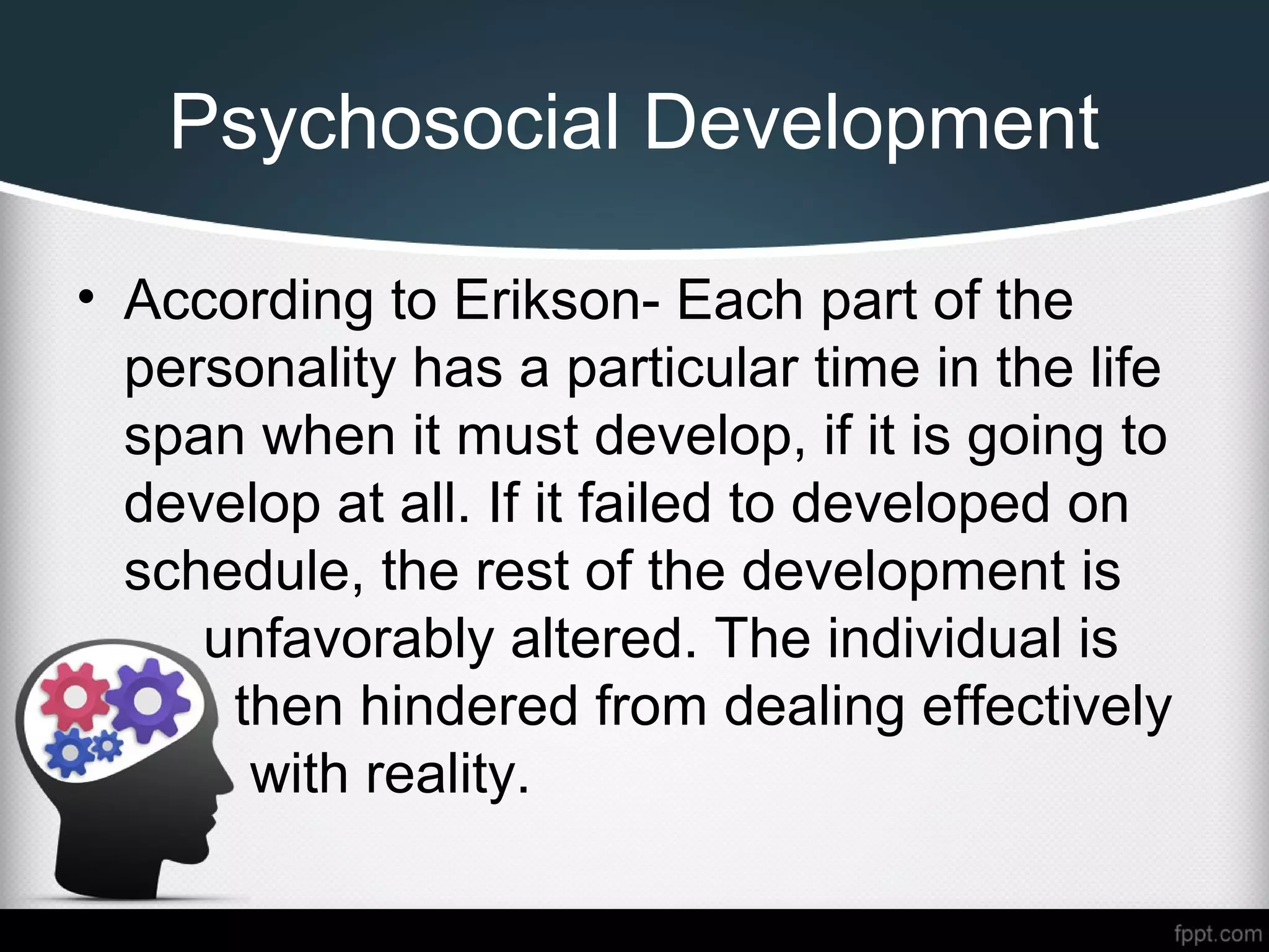 Erik erikson stages of development | PPT