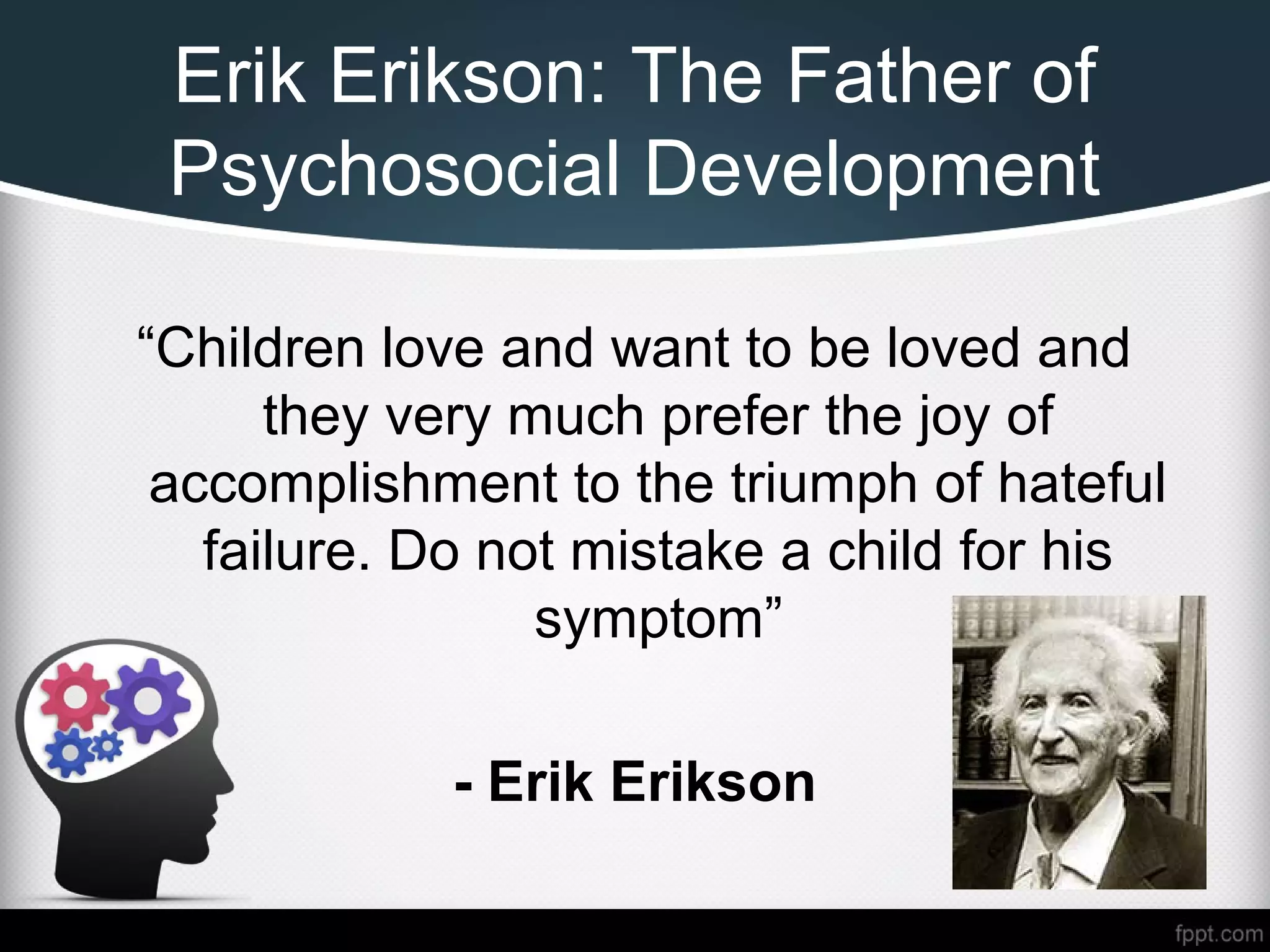 Erik erikson stages of development | PPT