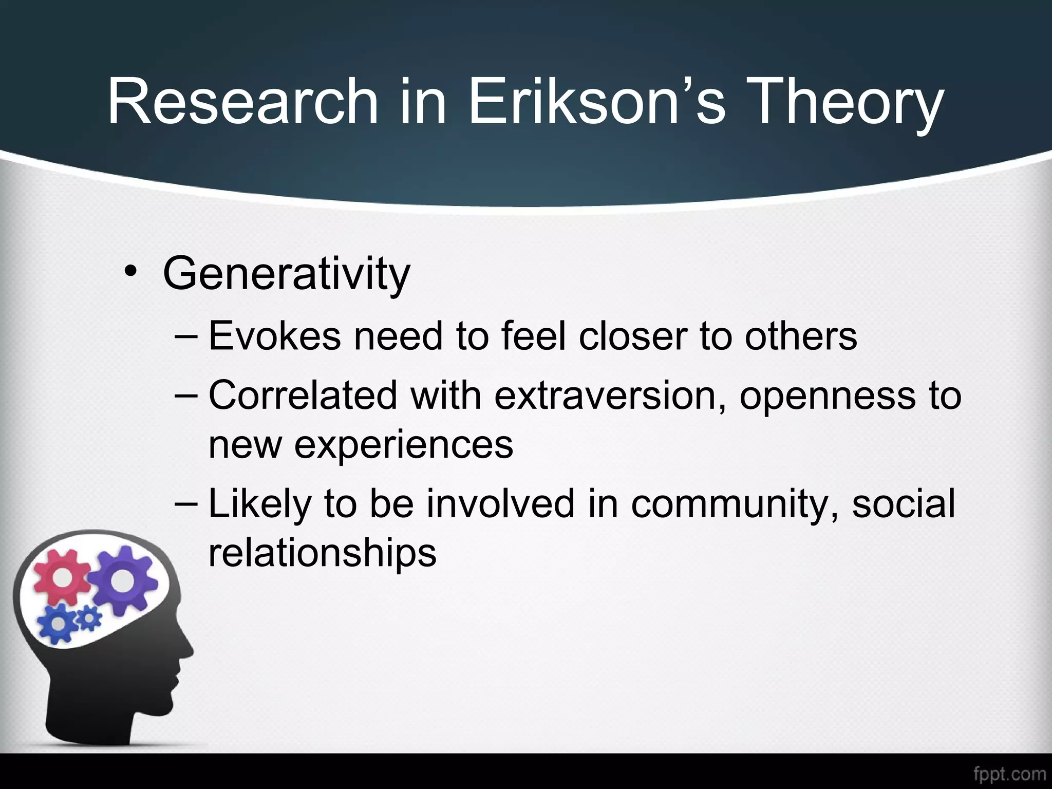 Erik erikson stages of development | PPT