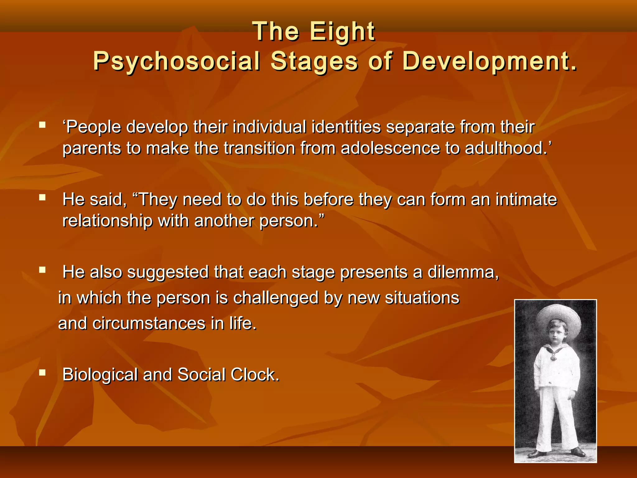 Erik Erikson 97 | PPT