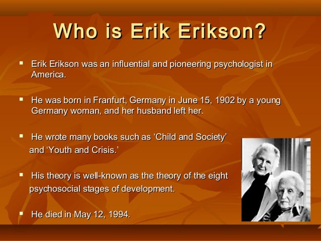 Erik Erikson Psychology