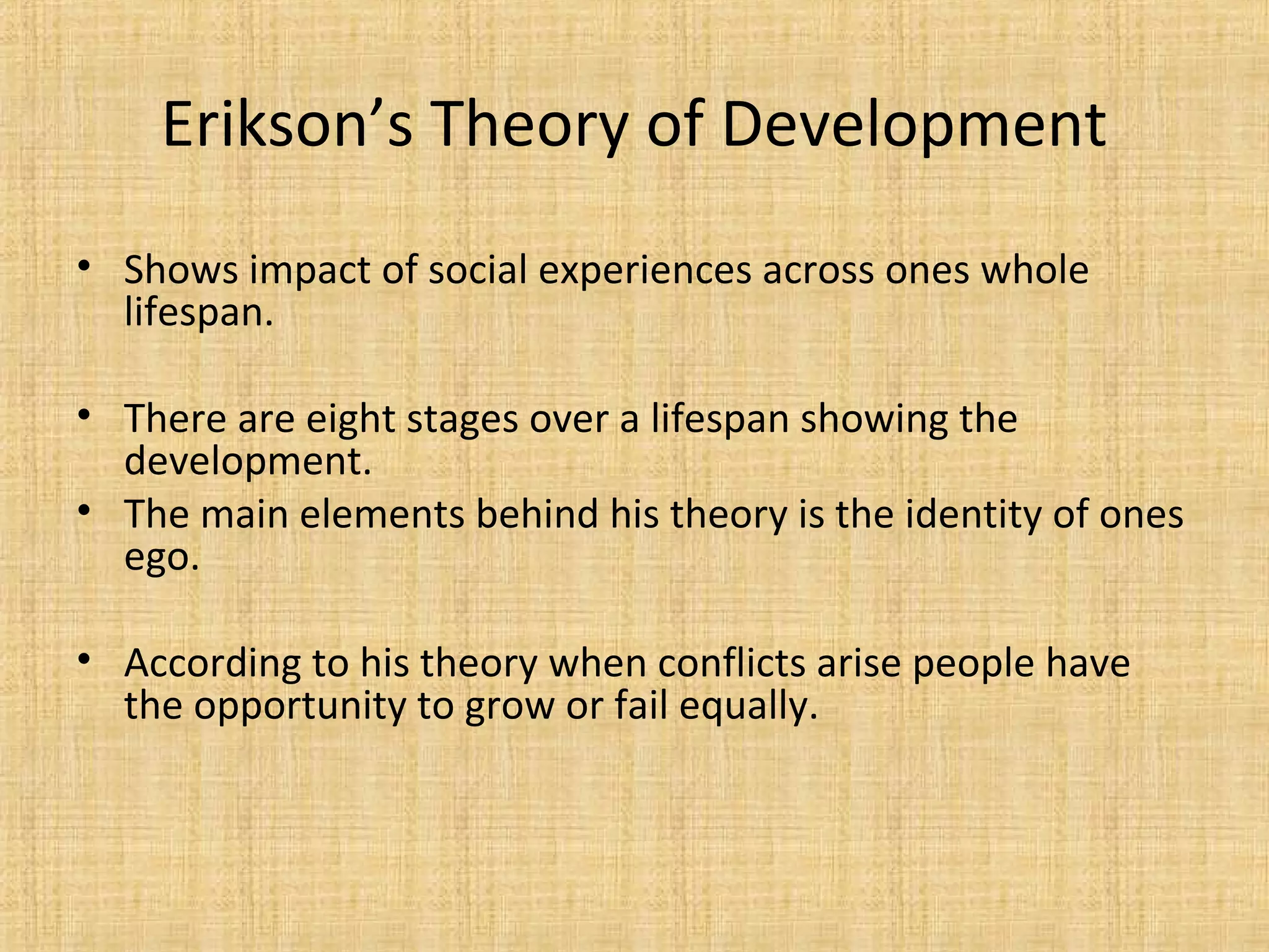 Erik Erikson Development Stages | PPT | Parenting Babies and Toddlers ...