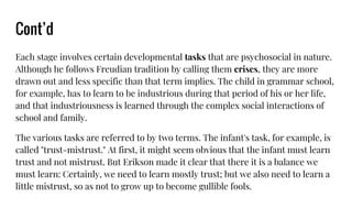 Erik erikson’s psychosocial 1 | PPTX