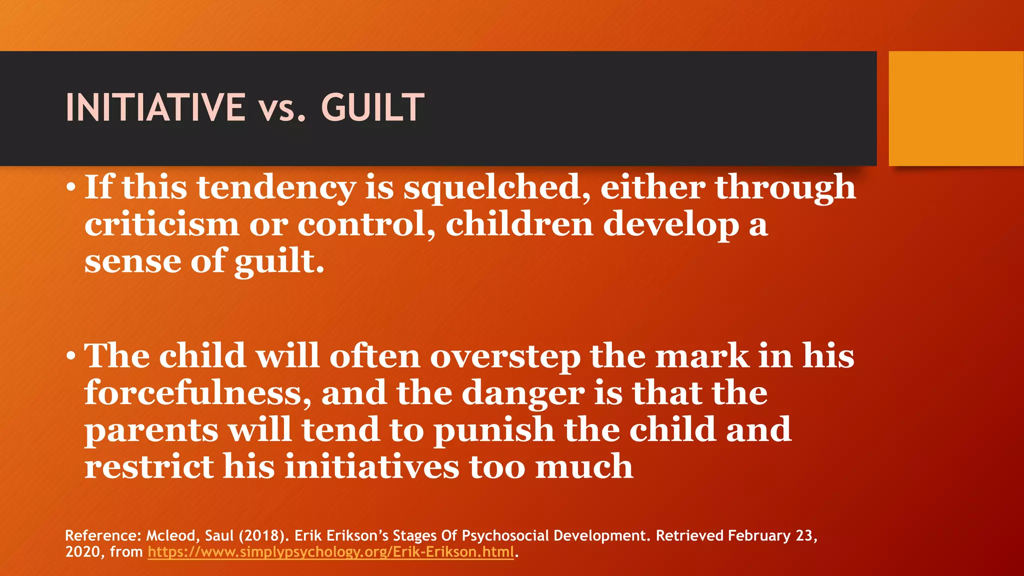 ERIK ERIKSON STAGES OF PSYCHOSOCIAL DEVELOPMENT | PPTX
