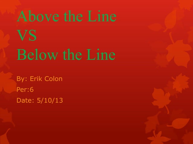 Erik powerpoint | PPT