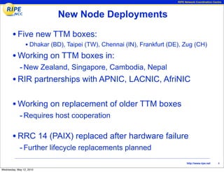 Measurement Network Update | PPT