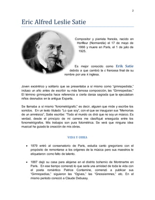 Erik Satie | DOCX