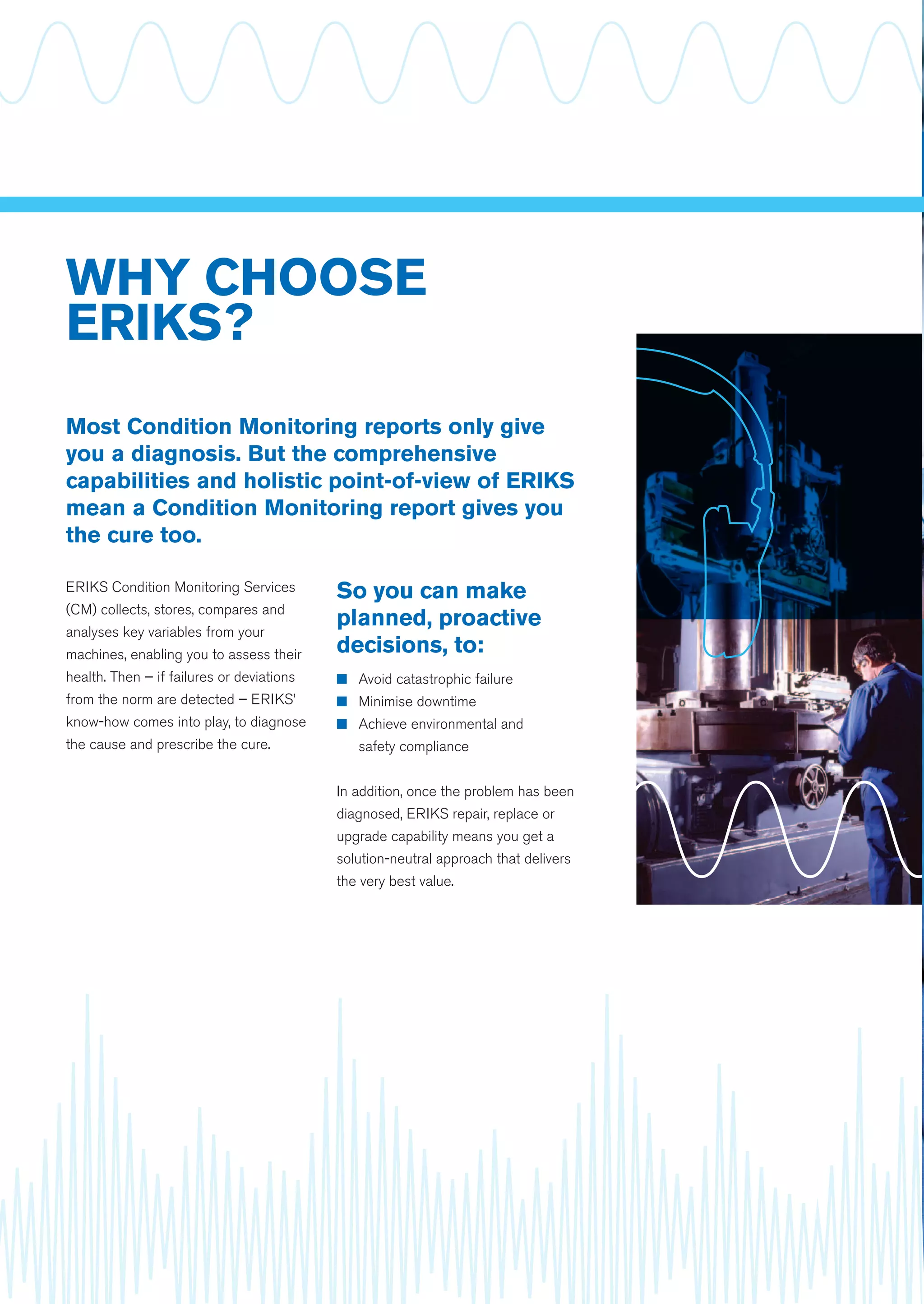ERIKS Condition Monitoring, Diagnosis and cure | PDF