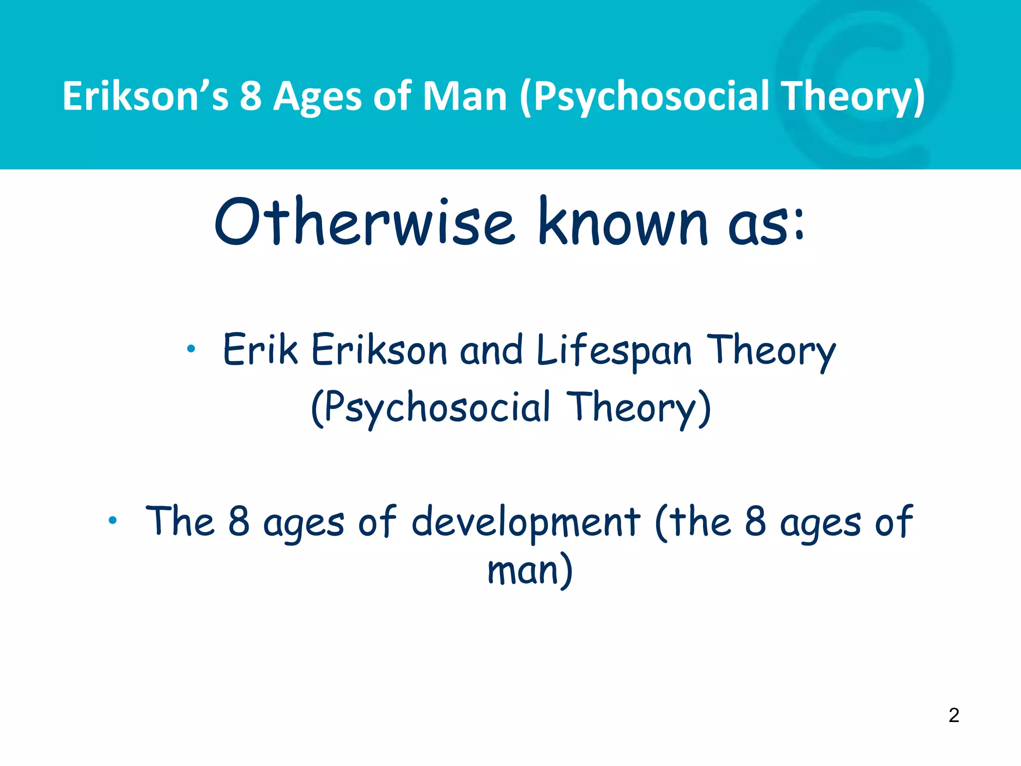 Erikson | PPTX