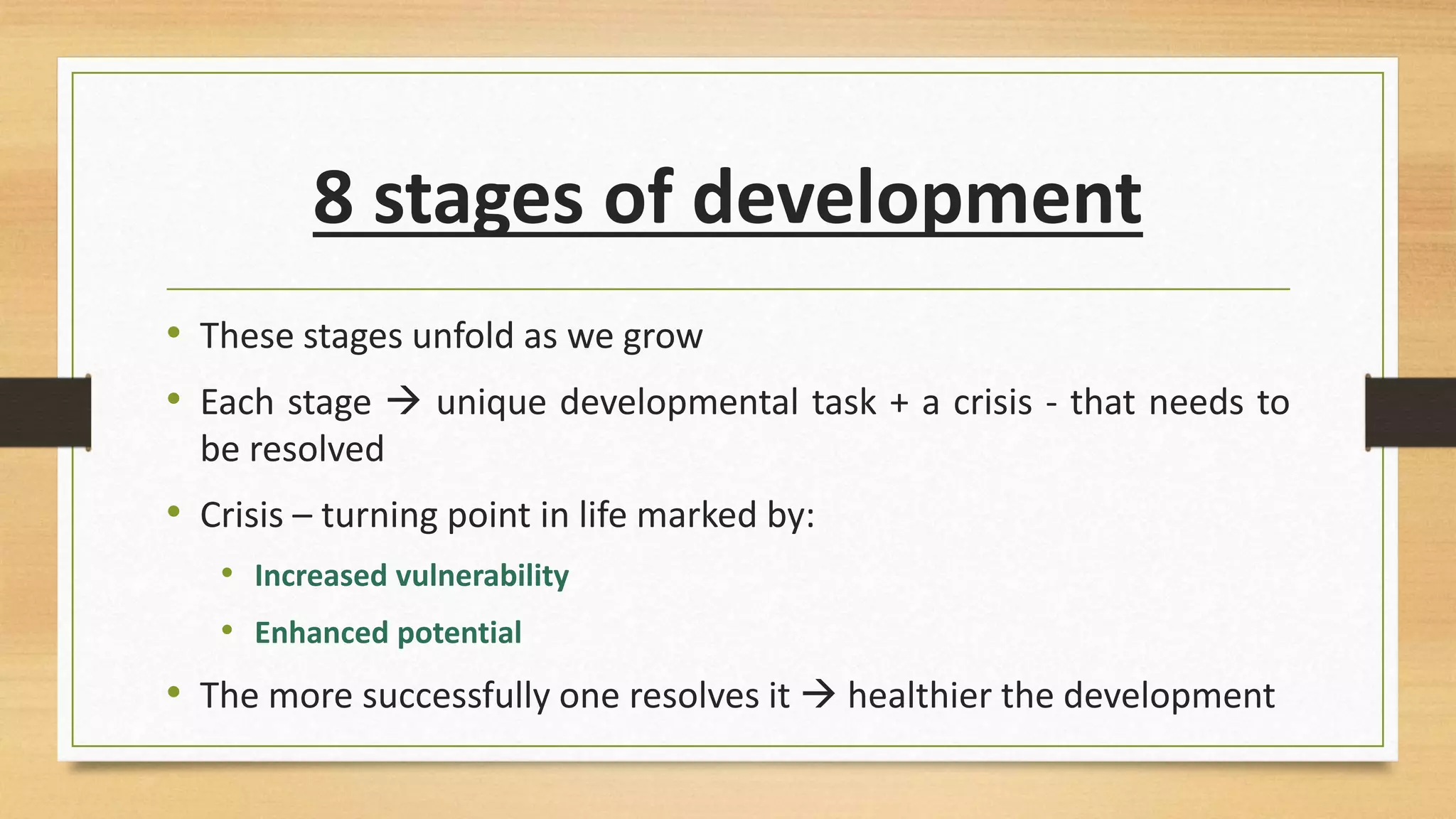 Erik Erikson's Psychosocial Stages of Development | PPTX