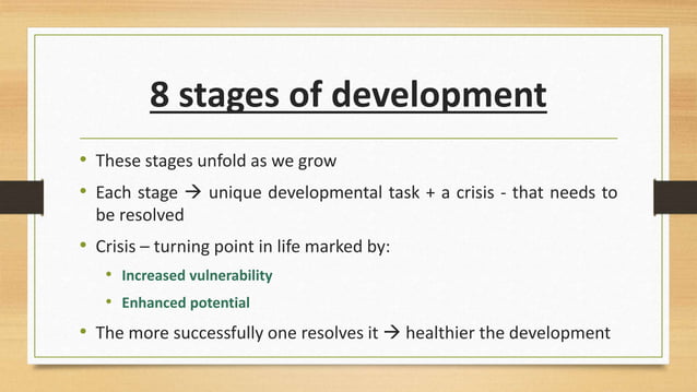 Erik Erikson's Psychosocial Stages of Development | PPTX | Parenting ...