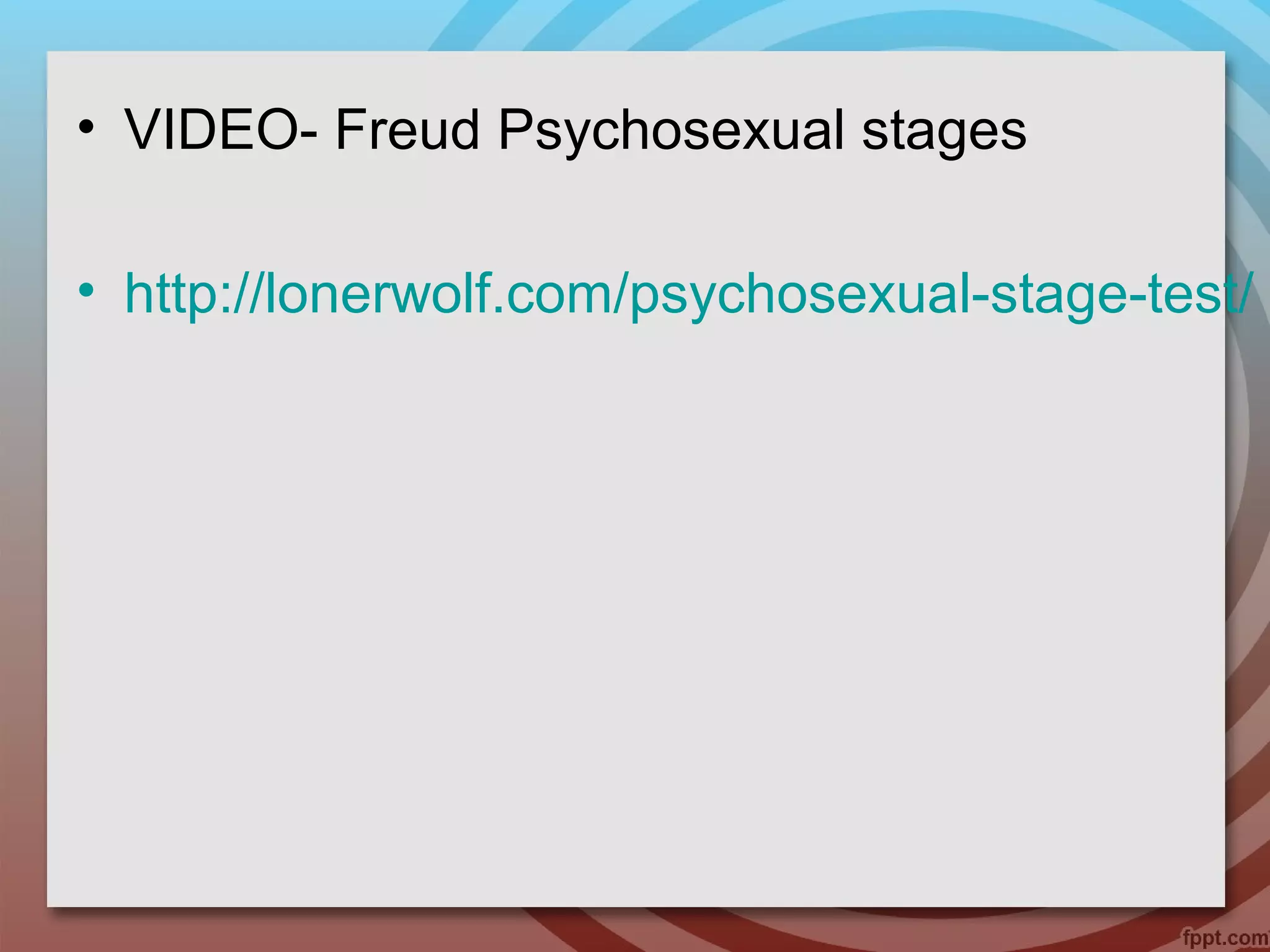 Erikson, freud, maslow.theories of development | PPT
