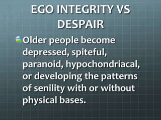 Erikson's Stages of Psychosocial Development | PPTX