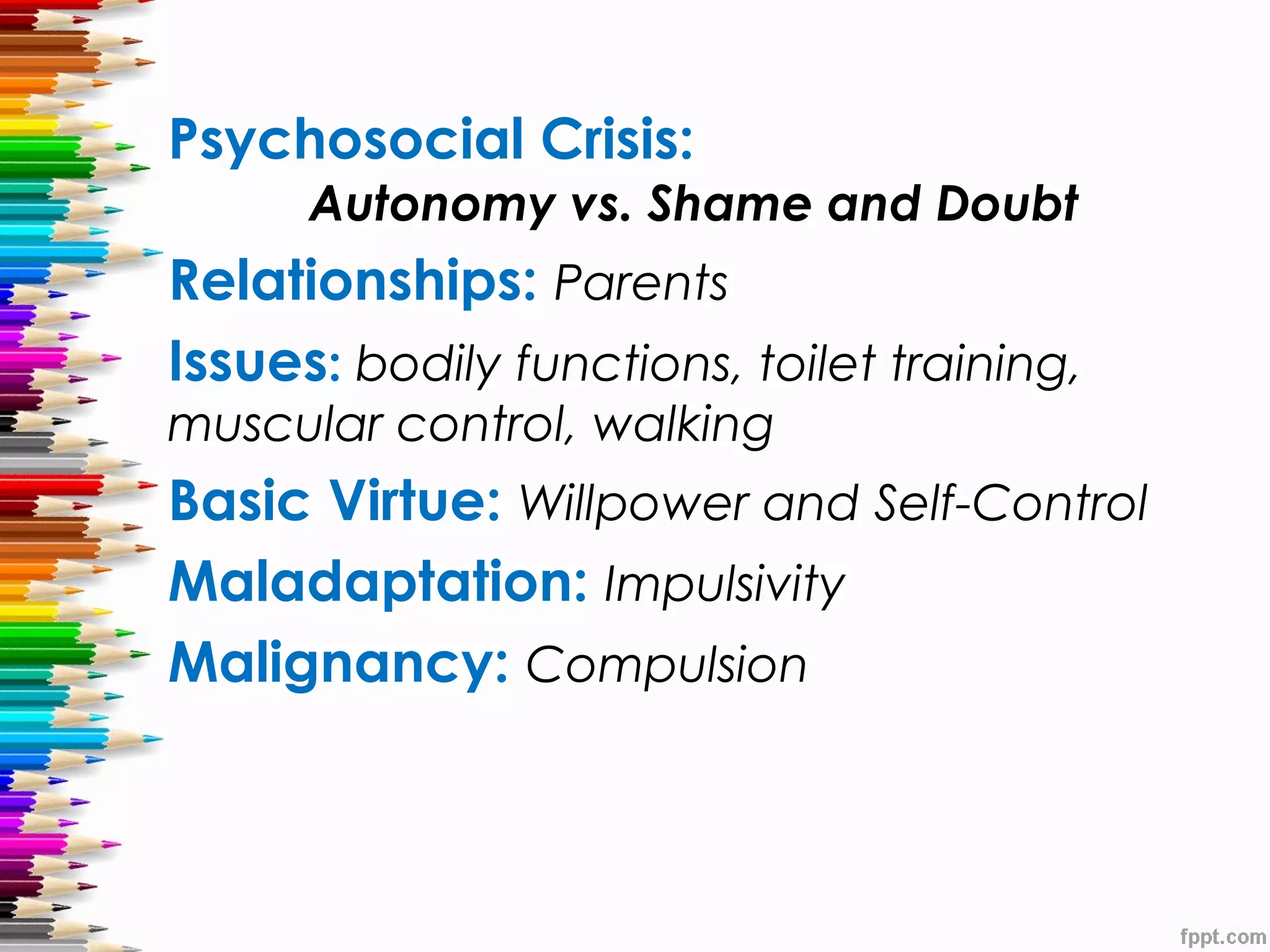 Eriksons 8 stages of development | PPT