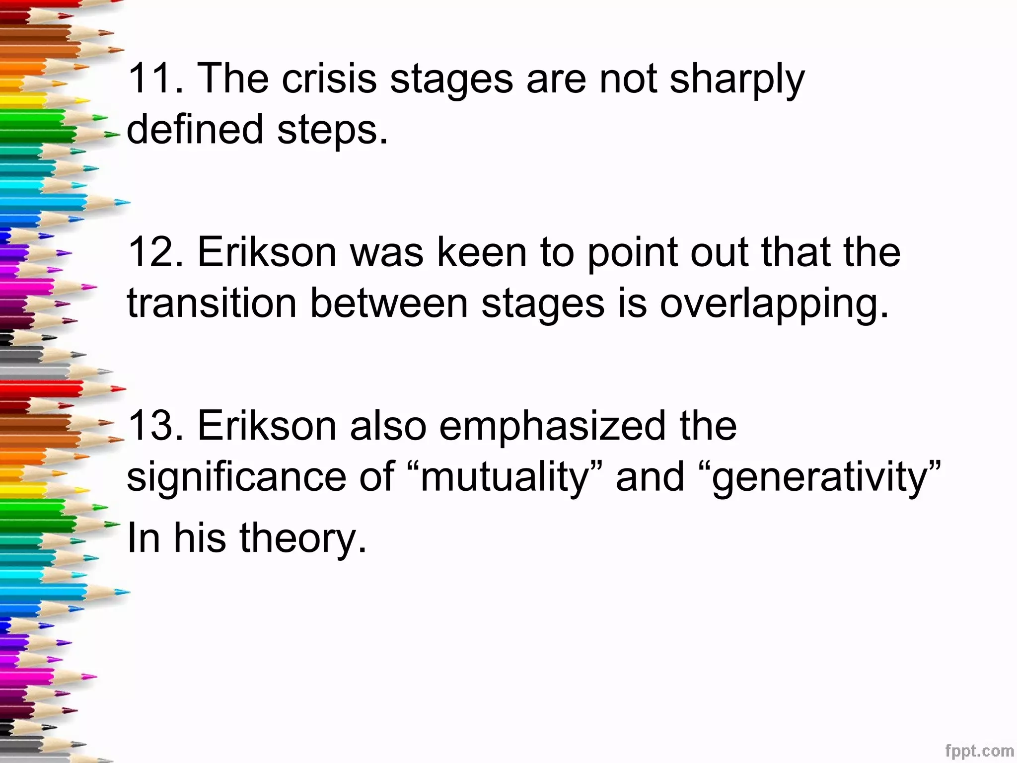 Eriksons 8 stages of development | PPT