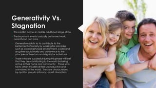 Erikson’s eight stages of life theory | PPTX