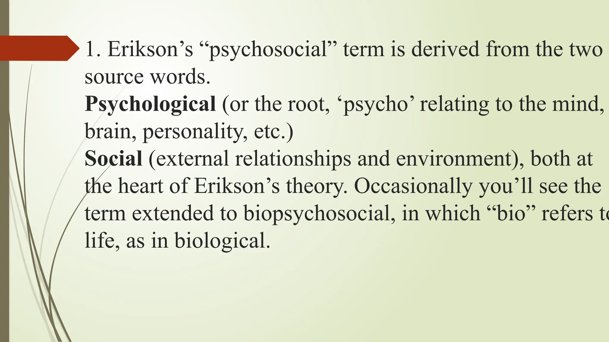 ERIKSON’S PSYCHO-SOCIAL THEORY.pptxkjlfjllgl | PPTX