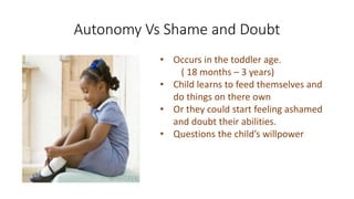 Erikson's psychosocial stages of development | PPT