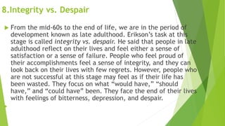 Erikson’s psychosocial theory | PPTX | Parenting Teens | Parenting