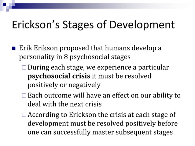 Erikson's stages (1) | PPT