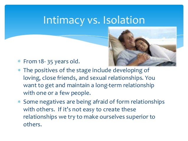 Erikson’s stages of development