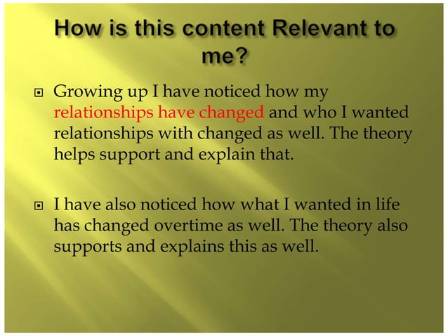 Erikson's stages of human development | PPT