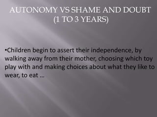 Erikson's theory of psychosocial development | PPT